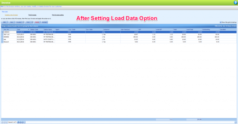 AutoCount Tips: Load Data Option - Ideal Count Solution