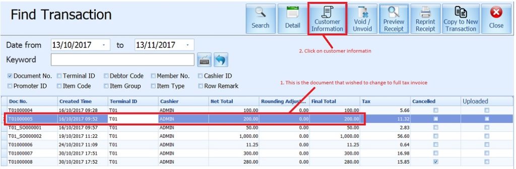 POS Tips: How to print Full Tax Invoice in AutoCount POS - Ideal Count ...